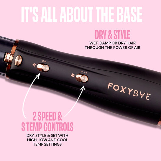 Rose Gold Blowout Bae 3-in-1 Dryer Brush - FoxyBae – FOXYBAE.COM
