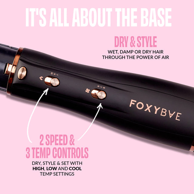 Rose Gold Blowout Bae 3-in-1 Dryer Brush - FoxyBae – FOXYBAE.COM
