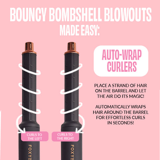 Rose Gold Super Styler Pro Hair Dryer & Multi-Styler - FoxyBae ...
