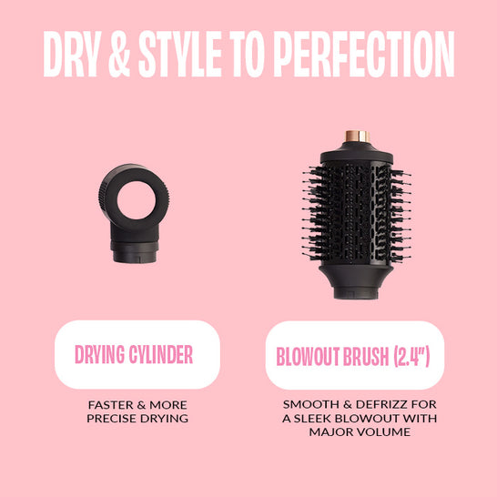Rose Gold Super Styler Pro Hair Dryer & Multi-Styler - FoxyBae ...
