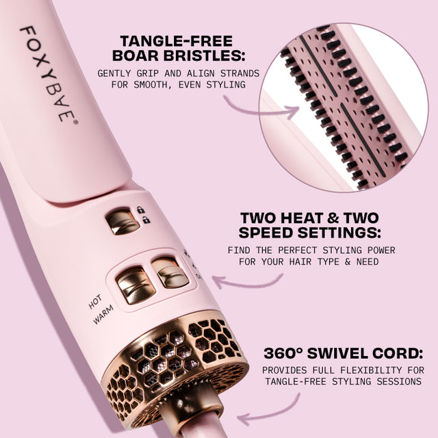 Wet-to-Slay 2-in-1 Hot Air Styler – Hair Dryer & Straightener – FoxyBae ...