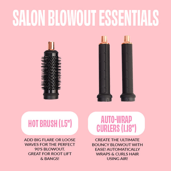 Rose Gold Super Styler Pro Hair Dryer & Multi-Styler - FoxyBae ...